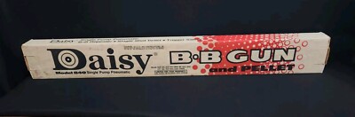 Vintage Daisy Model 840 Pump BB Gun Rifle Original Cardboard Store Box ...