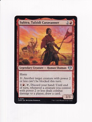 2023 MTG MAGIC THE GATHERING COMMANDER MASTERS SUBIRA, TULZIDI ...