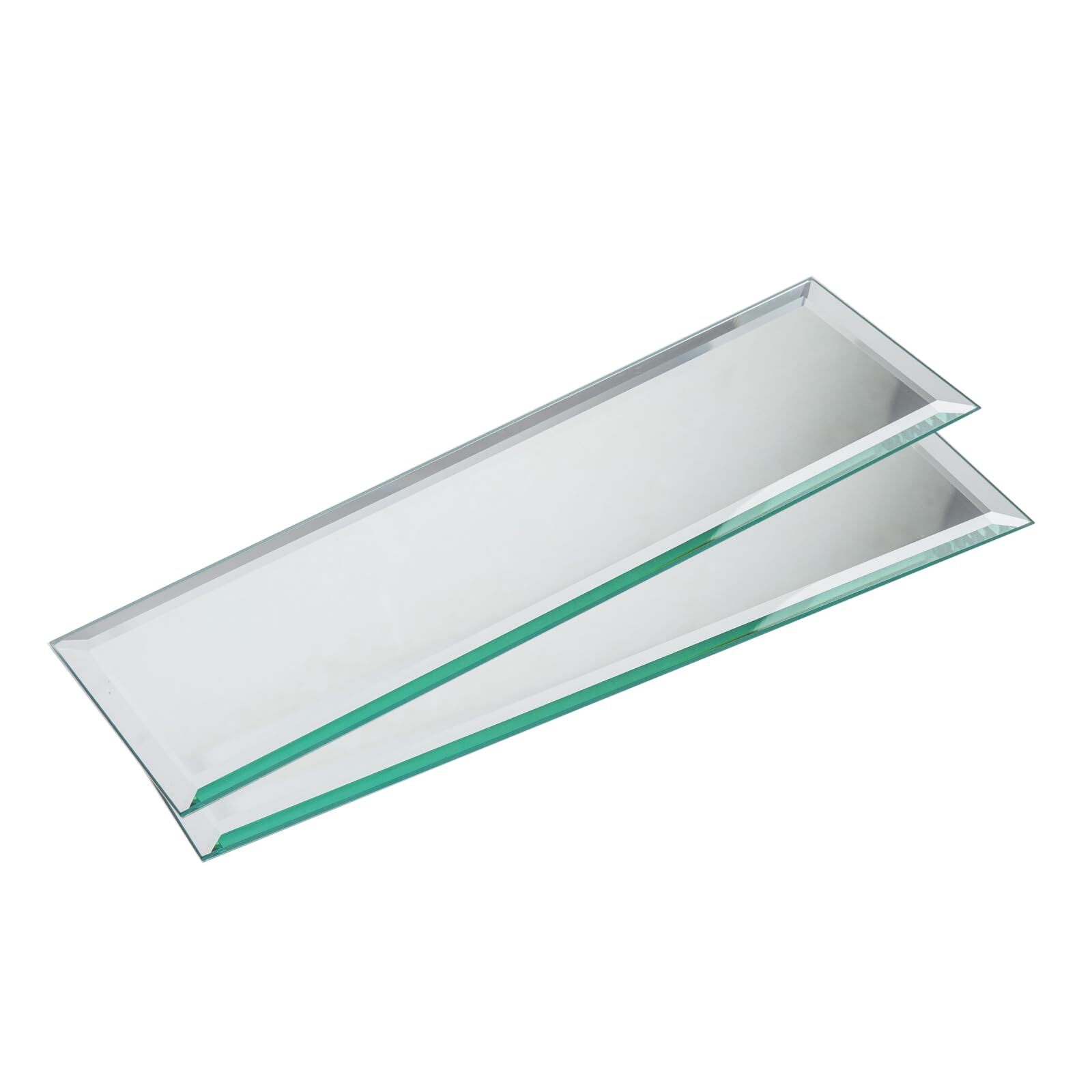 Beveled Mirror Glass Tile, 3 x 12 Inch Mirror Backsplash Subway Tiles ...