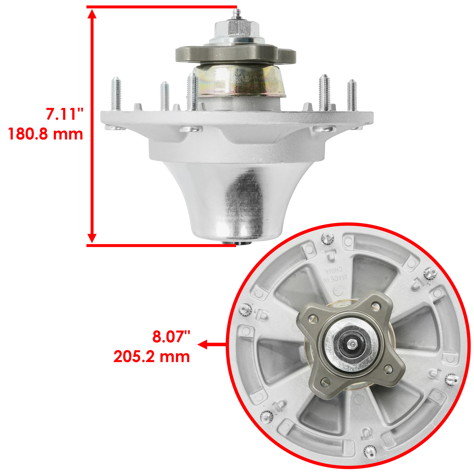 3 Spindle Assembly for John Deere Z915B Z915E Z920M Z920R Z925M Z930M ...