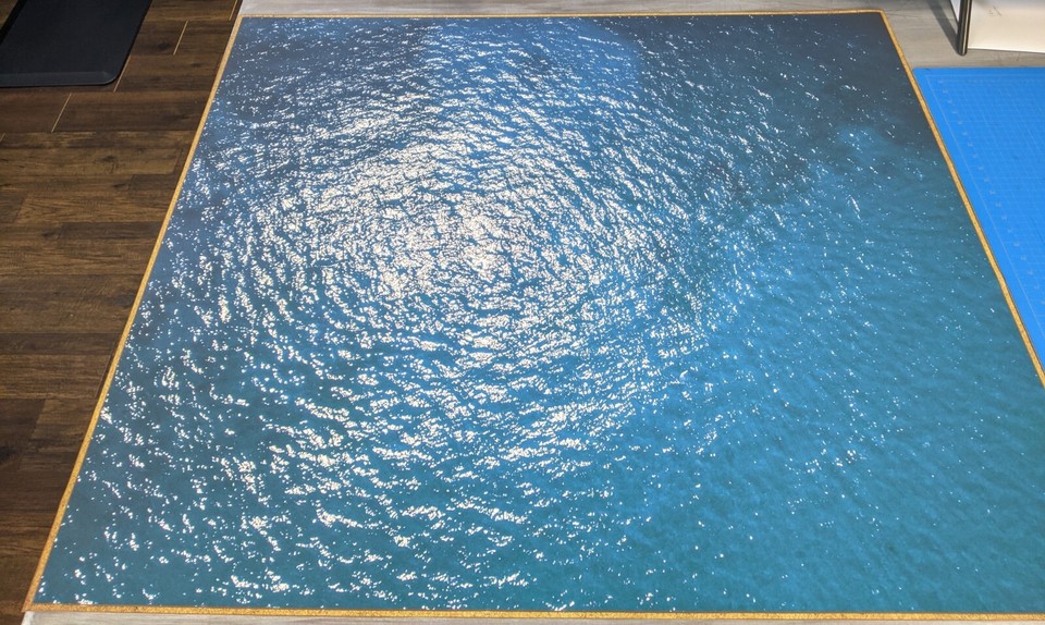 Open Ocean 42"x48" Battle Mat - Design 1 - Naval Battles - Miniature ...