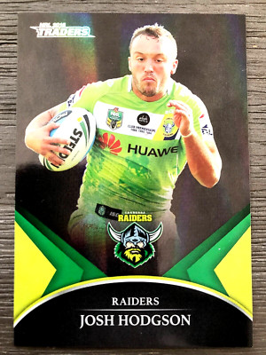 2016 NRL TRADERS 'SPECIAL BLACK' PARALLEL TRADING CARD - JOSH HODGSON ...
