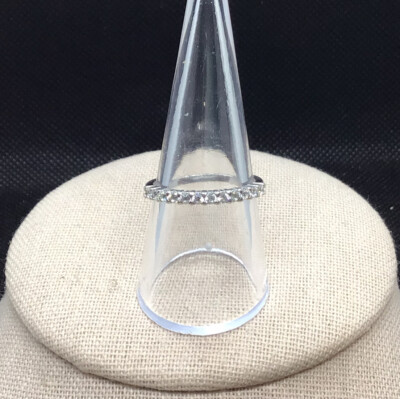 Sterling Silver 925 Cz Ring Sz 7.75 X51 | eBay