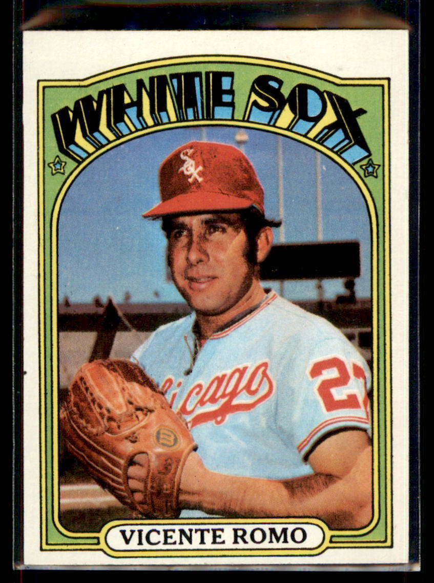 1972 Topps Vicente Romo #499 Chicago White Sox | eBay