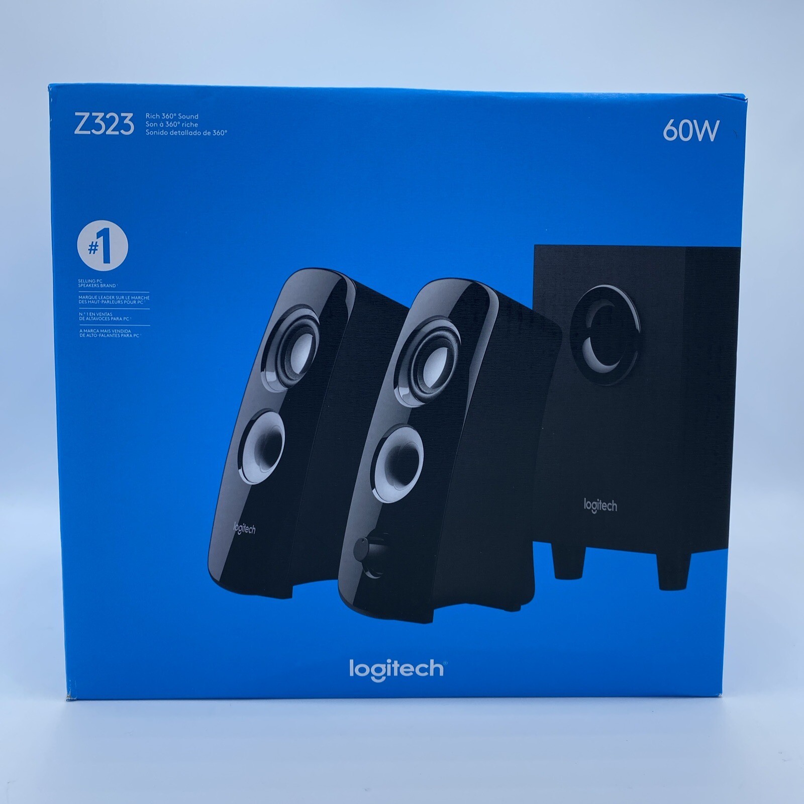 Logitech Z323 2.1 Speaker System with Subwoofer 360 Sound PC / MAC 980 ...