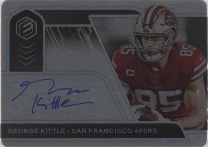 2020 Panini Elements - Steel Signatures George Kittle #SS-GK /49 (AU ...