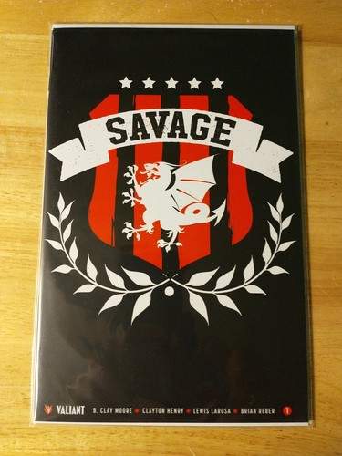 SAVAGE #1 Cover B Variant Valiant Entertainment Comics 2016 Lewis ...