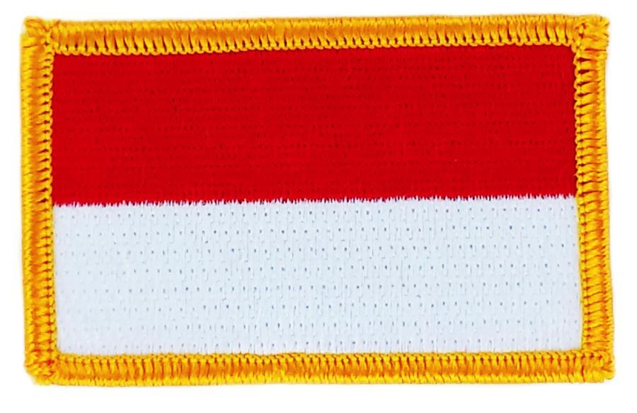 Patch Embroidered Patch Flag Indonesia Bali Thermoadhesive | eBay