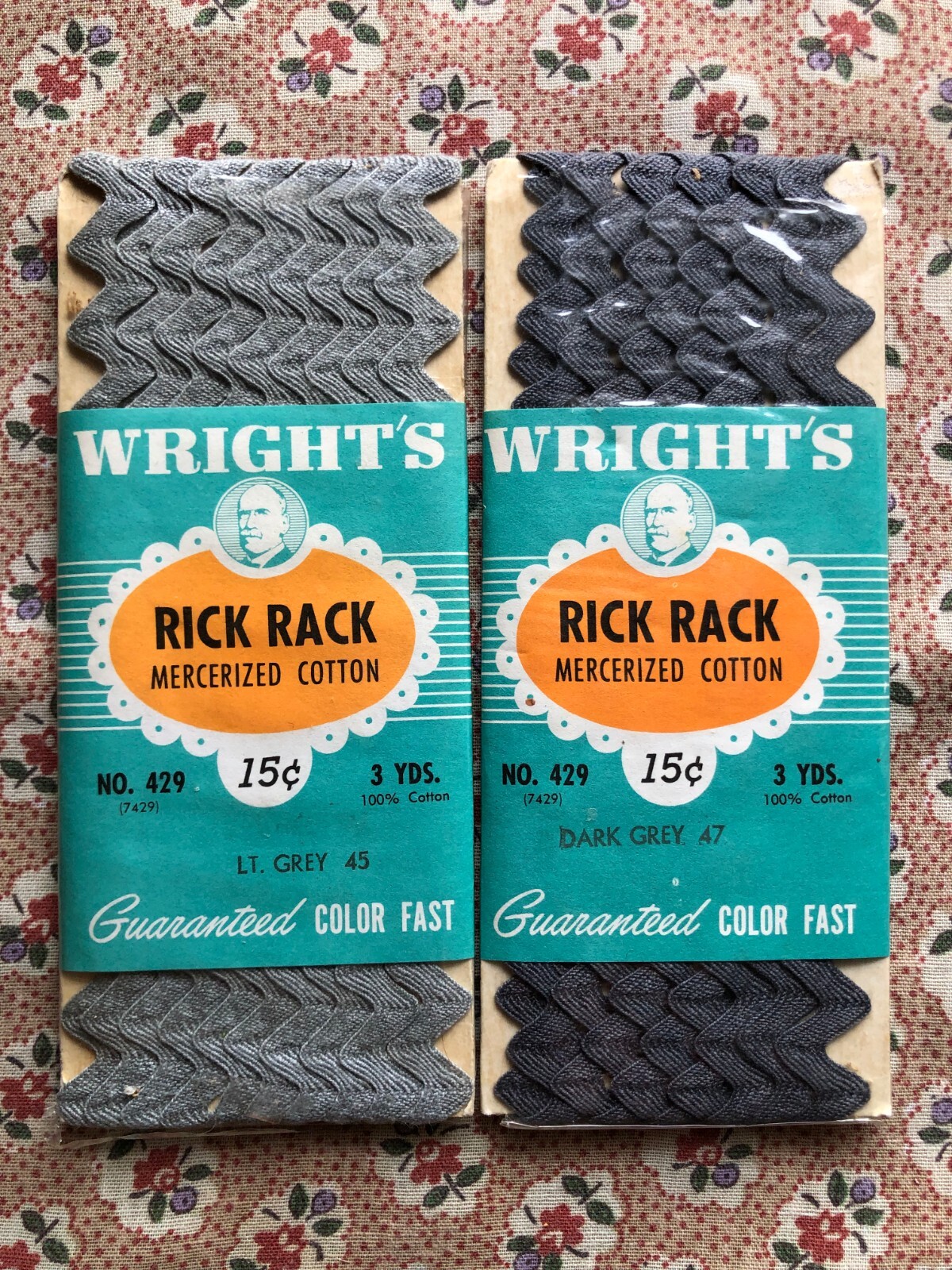 New Medium Rick Rack Trim 1/2" wide x 3 Yards Cotton by Wrights ...