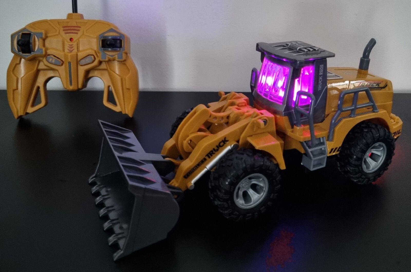 Remote Control Excavator RC Tractor Bulldozer Crawler Truck Toy Digger ...