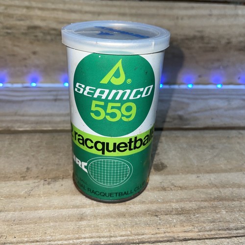 Vintage Seamco 559 Racquetballs Can 2 balls Made in USA 1970’s | eBay
