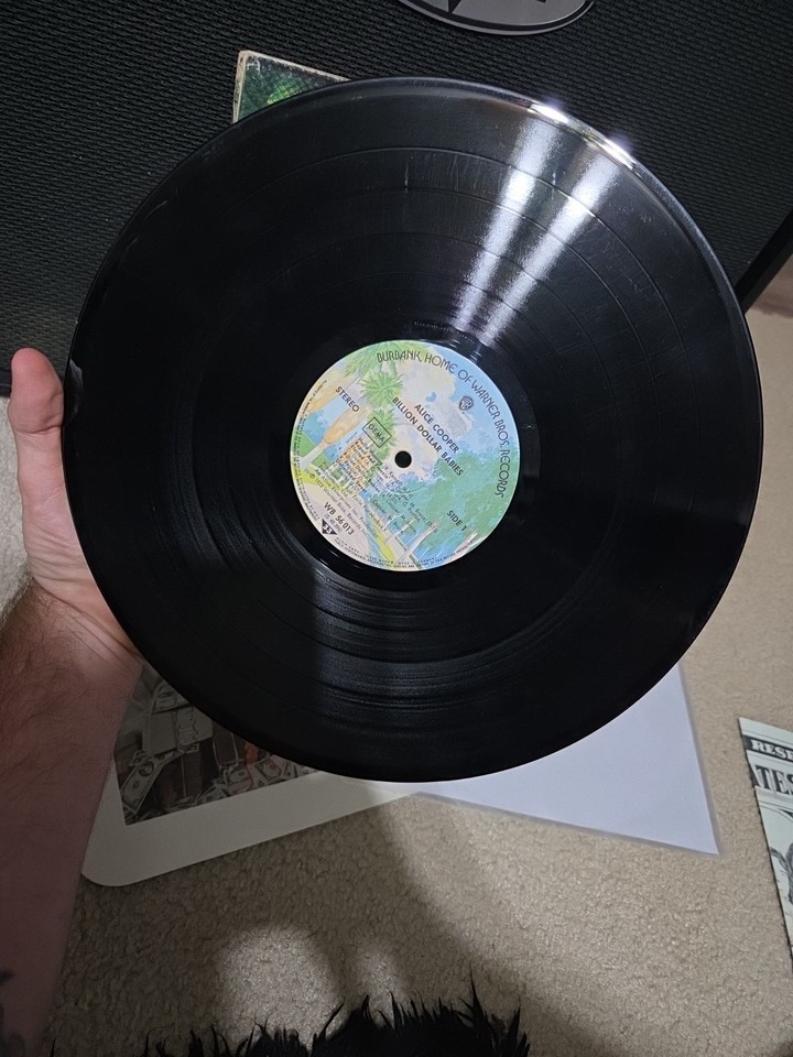 Alice Cooper Billion Dollar Babies Lp Vinyl German Press W/All INSERTS ...