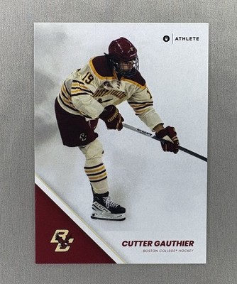Cutter Gauthier 2023-24 Onit Athlete Boston College Anaheim Ducks B ...