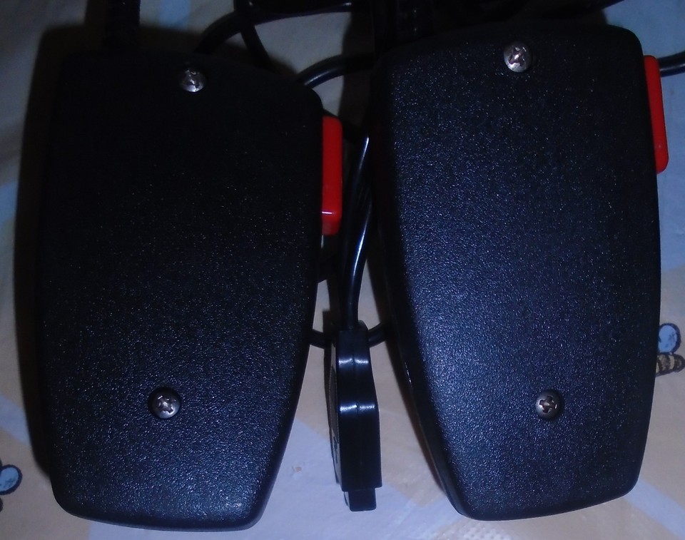 Atari 2600 Paddle Controllers w3Games (SBreakout, Night Driver CircusA ...