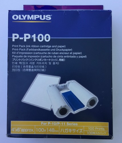 Olympus Print Pack P-10 Series P-P100 For P-10/P-11 Series OpenBox ...