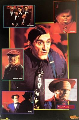 Dick Tracy Villains Collage Flattop The Brow Littleface Steve The tramp ...