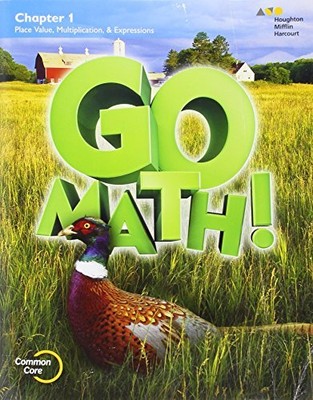 Go Math! Grade 5: Chapter 1, Houghton Mifflin Harcourt 9780544295506| eBay