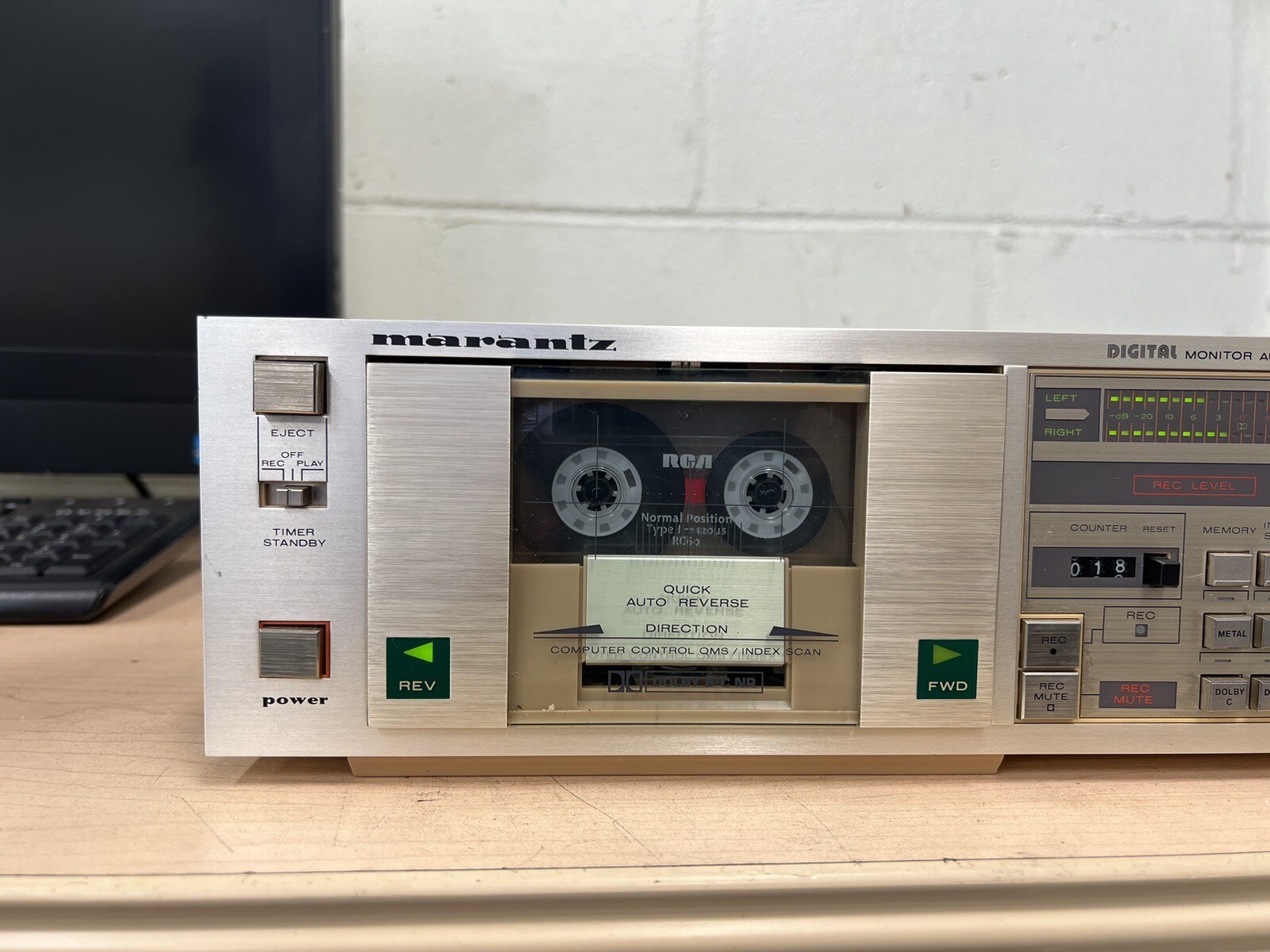 Marantz SD530 Auto Reverse Cassette Tape Deck# (Serviced) | eBay