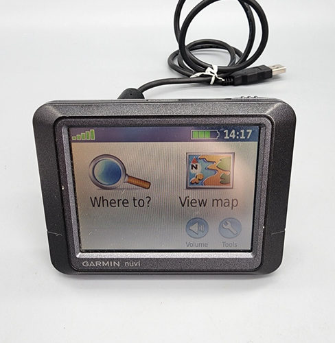 Garmin Nuvi 255 GPS Navigation System w/ USB Cable Tested Works | eBay