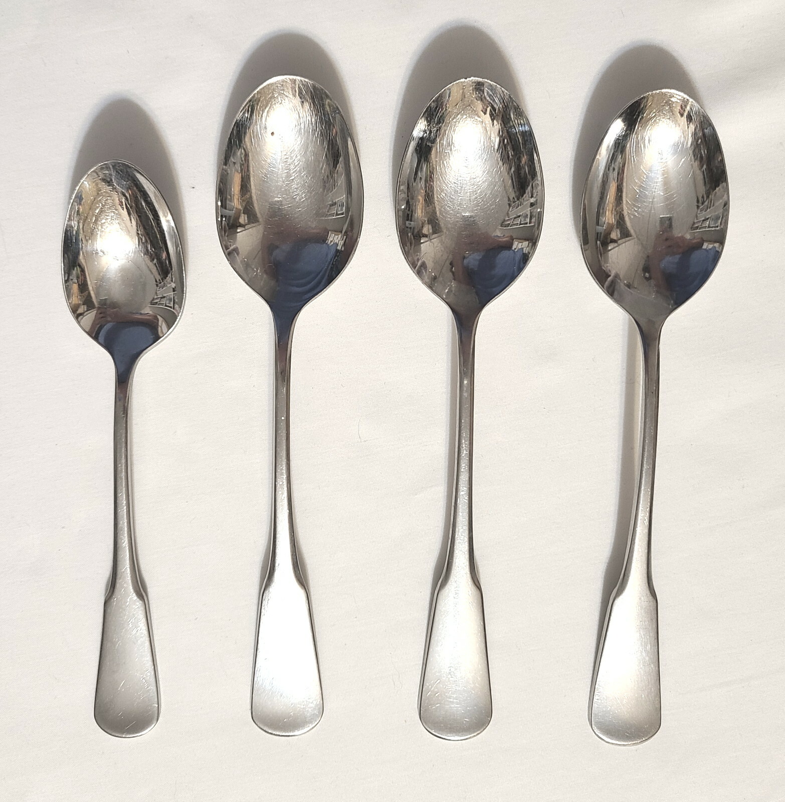 3 Oval Soup + 1 Teaspoon MINUTE MAN COLONIAL BOSTON S.S.S. Oneida ...
