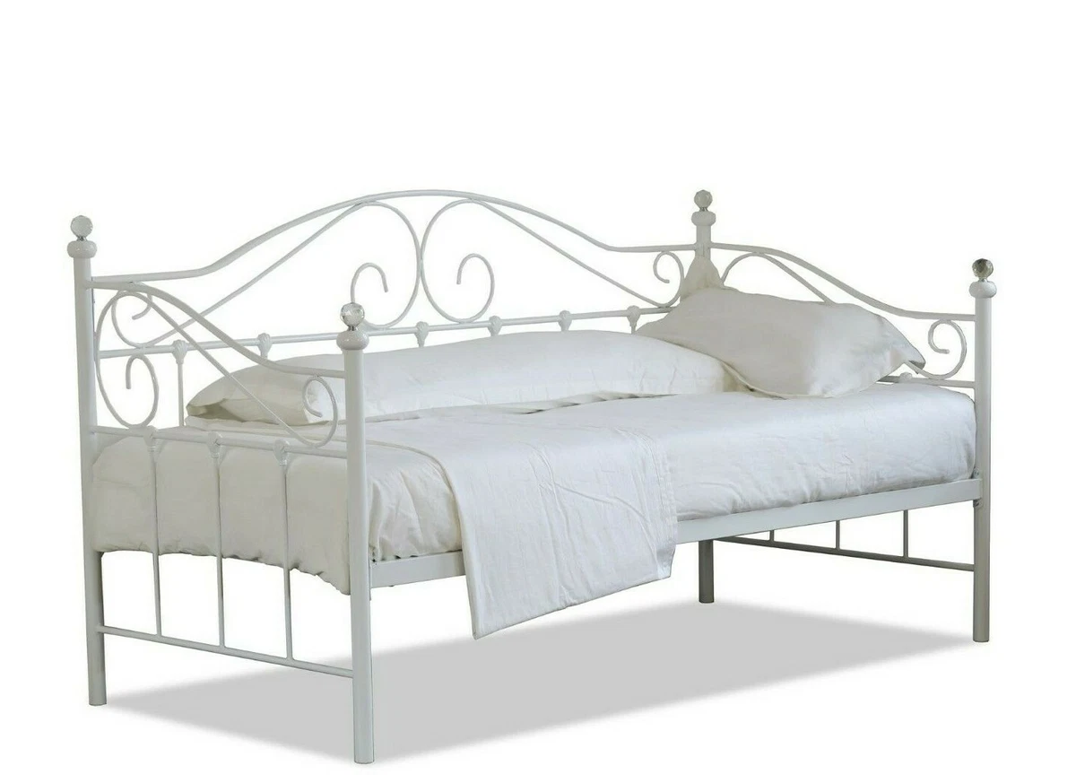 White Metal Frame Sofa Bed | Cabinets Matttroy