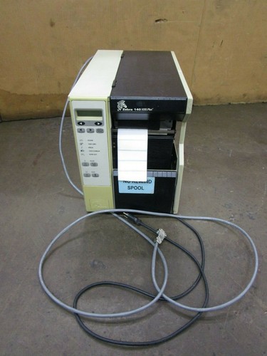 ZEBRA 140Xilll INDUSTRIAL THERMAL TRANSFER BARCODE LABEL PRINTER 90 ...