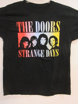 THE DOORS OFFICIAL MERCH 2022 STRANGE DAYS BAND CONCERT MUSIC SHIRT ...