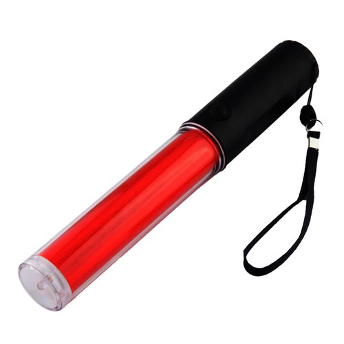 New 4x Traffic Wand Baton LED Flashlight Beacon Fluorescent Lamp Road ...