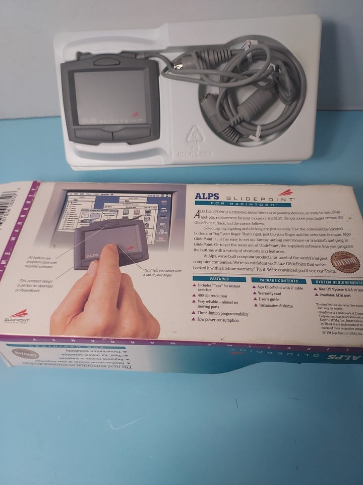 Alps Glidepoint Touchpad for Macintosh Port Connector ADB 100850-00 | eBay
