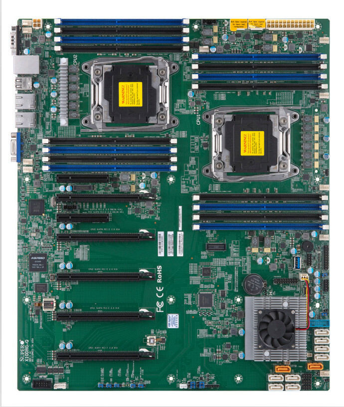 FOR Supermicro X10DRG-Q Motherboard LGA2011 128GB DDR4 LGA2011 C602 | eBay