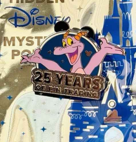 DISNEY 2025 Disney Parks Hidden Mickey Figment Chaser 25 Years Pin | eBay