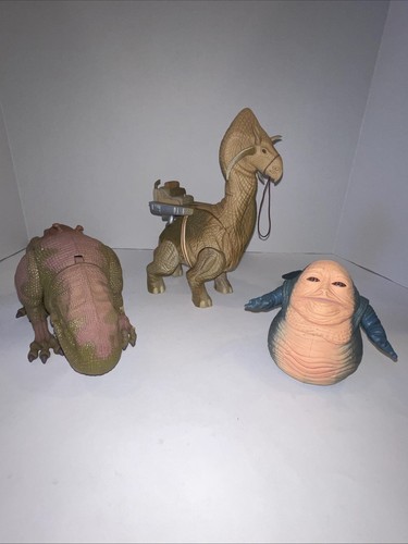 1997 Kenner Star Wars POTF Power Of The Force Lot Of 3 - Jabba, Ronto ...