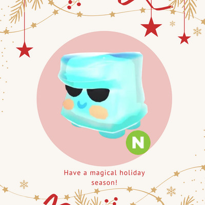 ADOPT A PET FROM ME VIRTUAL PET - NEON COLD CUBE | eBay