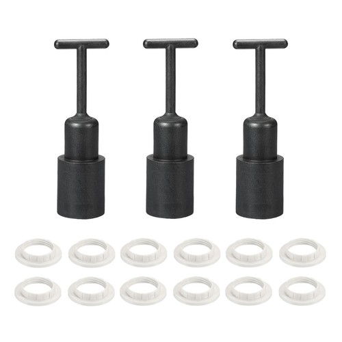 15pcs E14 Socket Ring Removal Tool T Type with Lamp Shade Socket Rings ...