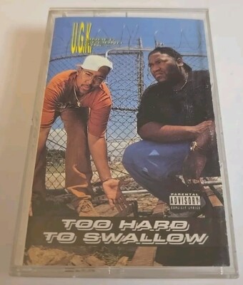 UGK Too Hard To Swallow Cassette Tape 1992 Port Arthur Texas Rap DJ ...