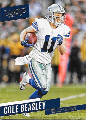 2017 Panini Prestige #46 Cole Beasley - Dallas Cowboys | eBay