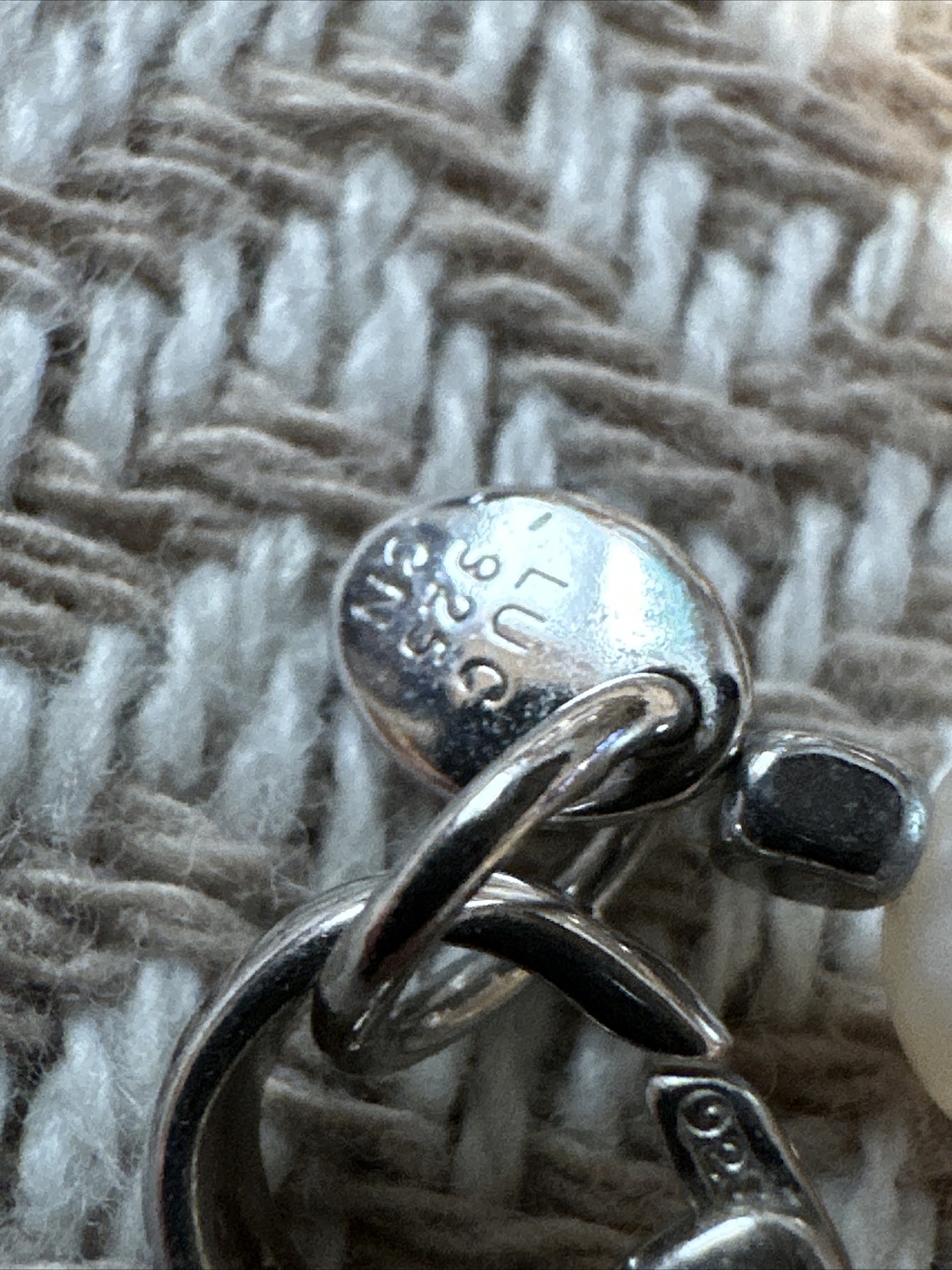 LUCAS LAMETH LUC CN Sterling Pearl Necklace 34”!!!!!! - Gem