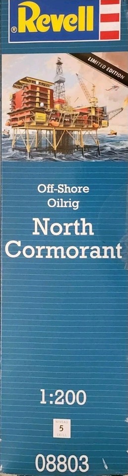 REVELL 1:200 Scale North Cormorant Off-Shore Oilrig 08803 Platform ...