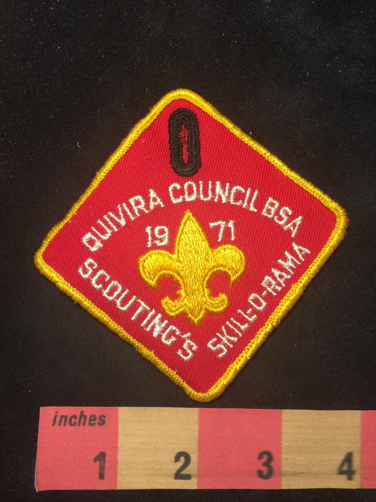Vtg 1971 QUIVIRA COUNCIL SKILL-O-RAMA Boy Scouts Patch - Kansas 87XA | eBay