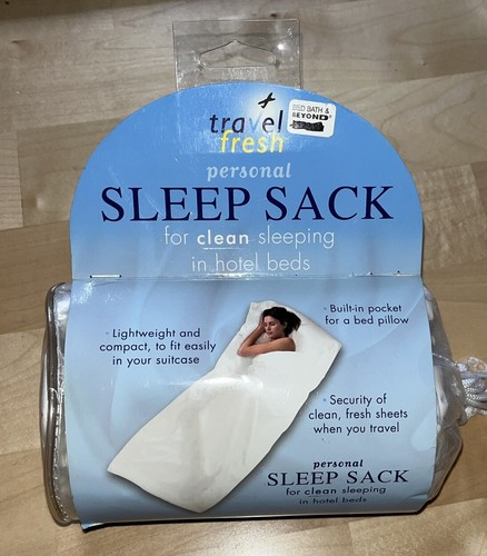 Travel Fresh Personal Sleep Sack for Clean Sleeping in Hotel Beds LOOK ...