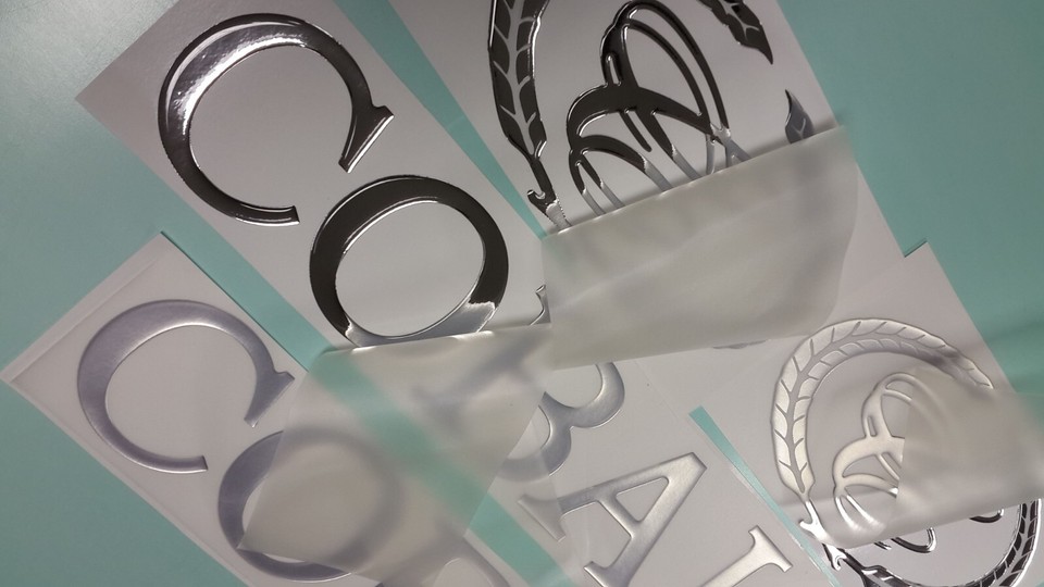 Cobalt boat Emblems 20" chrome + FREE FAST delivery DHL express ...