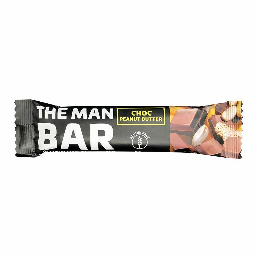 The Man Bar Choc Peanut Butter 50g x 10 Bars | eBay