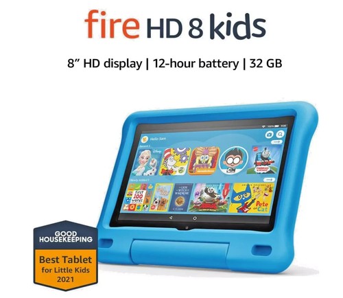 Amazon Fire HD 8 (10th Generation) Kids Edition 32GB, Wi-Fi, 8in ...