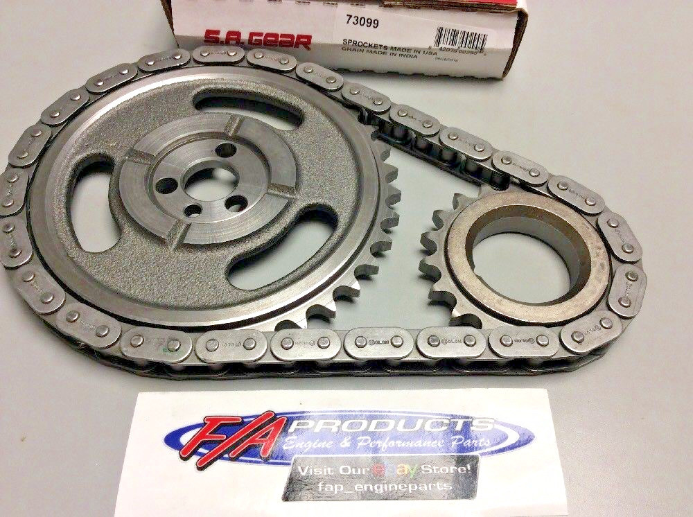 1991-1998 Big Block Chevy 454 "Gen 5" Truck Marine Timing Set S.A. GEAR ...