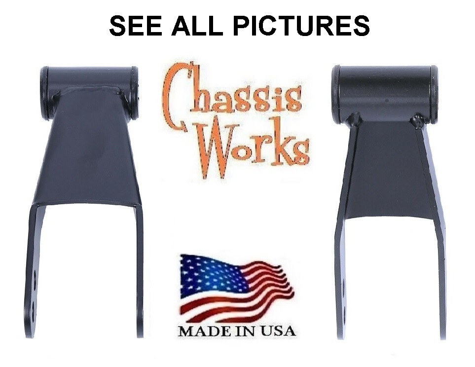 1992-2020 Chevy Express GMC Savana G 1500 2500 3500 2" Drop Shackle ...