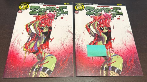 ZOMBIE TRAMP #43 (Action Lab Comics 2017) -- Artist Edition + RISQUE ...