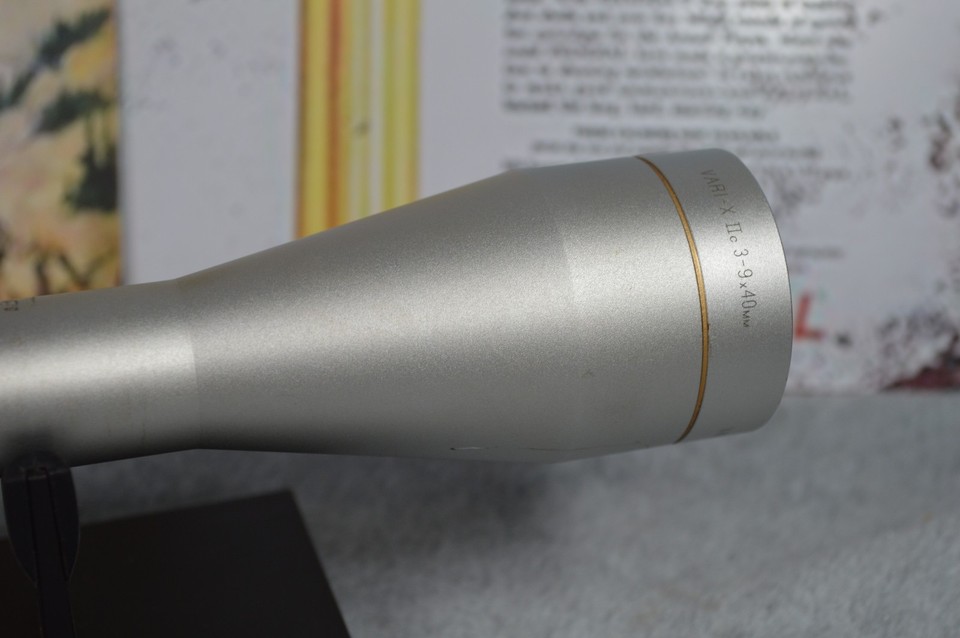 Silver Leupold Vari-X IIc 3-9x40mm Duplex Rifle Scope | eBay