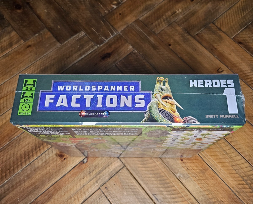 WORLDSPANNER FACTIONS Tactical Adventure Board Game | UNOPENED | 1-3 ...