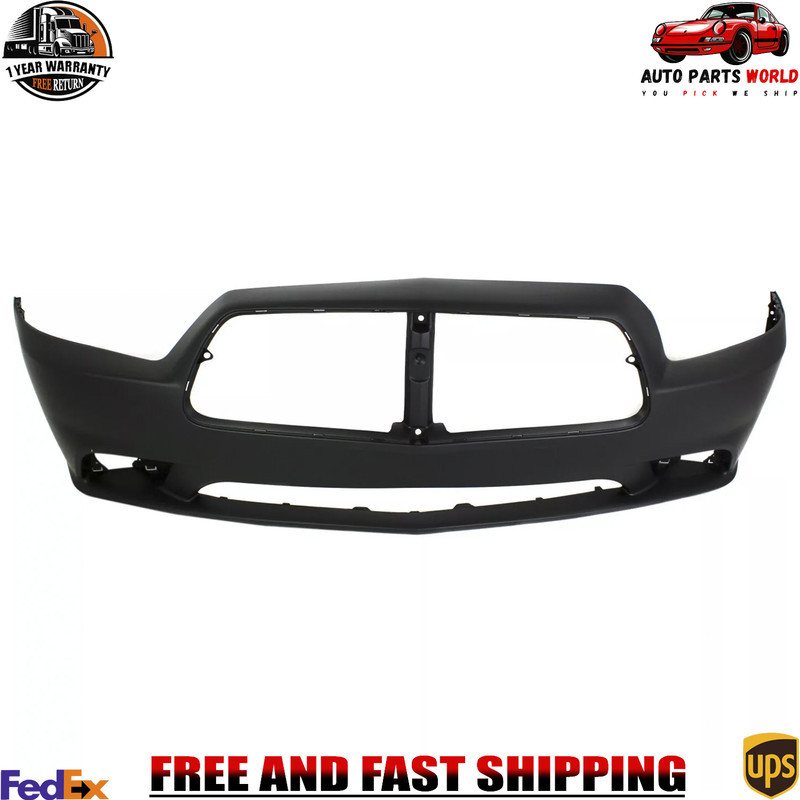 Front Bumper Cover For 2011-2014 Dodge Charger Primed CH1000992 ...