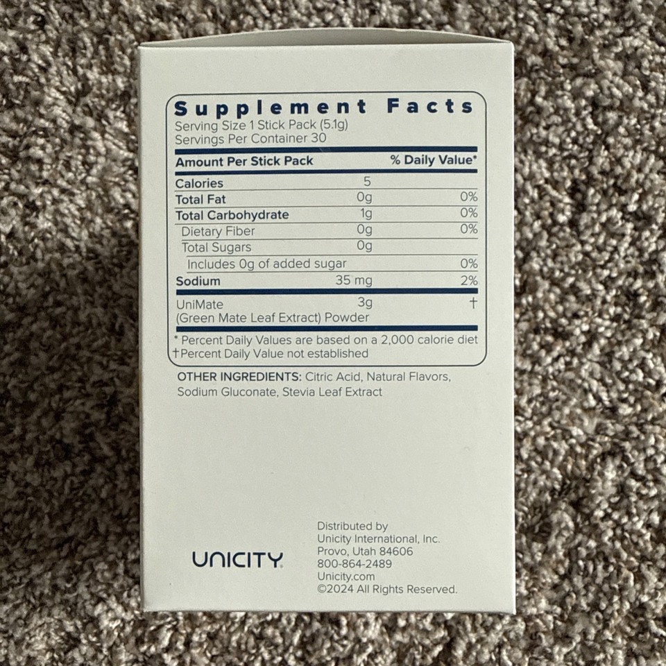 Unicity FEEL GREAT PACK (1 Unimate Lemon, 1 Lemon Ginger & 1 Balance ...